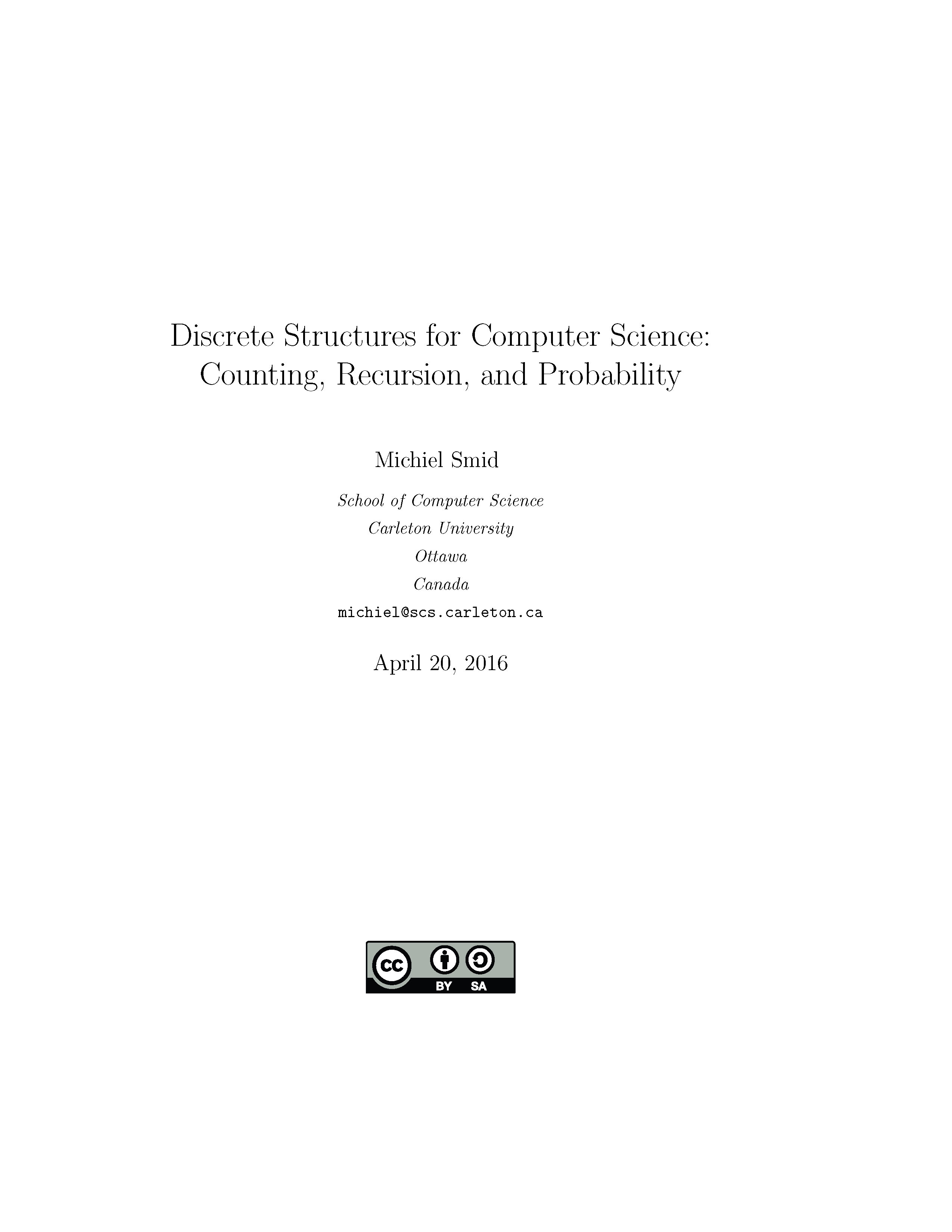 Discrete Mathematical Structures For Computer Science Kolman Busby Ross 